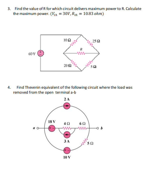Solved 3. Find the value of \\( R \\) for which circuit | Chegg.com