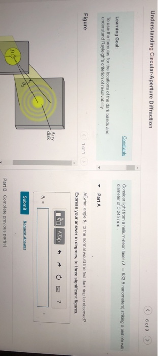 Solved Understanding Circular-Aperture Diffraction Consider | Chegg.com