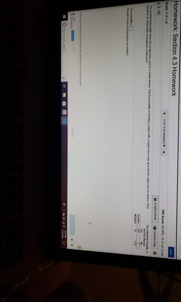 Solved Save Homework Section 4 3 Homework Score 0 Of 1 Pt