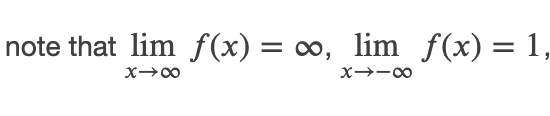 Solved note that lim f(x) = 0, lim f(x) = 1, x-00 X-00 Let | Chegg.com
