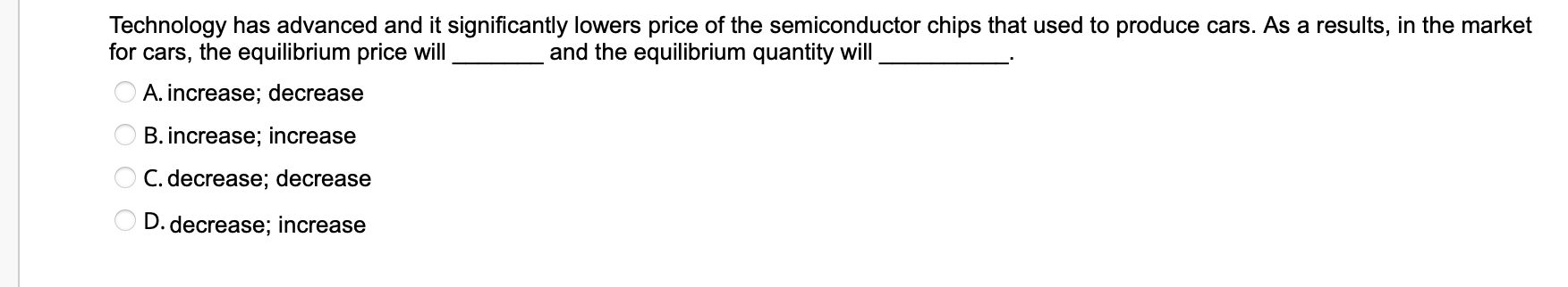 Solved Technology has advanced and it significantly lowers | Chegg.com