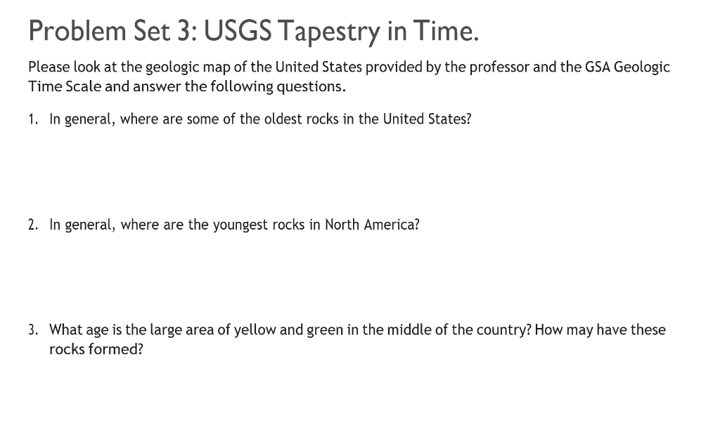 Solved Millions of Years Ag A TAPESTRY OF TIME AND TERRAIN | Chegg.com