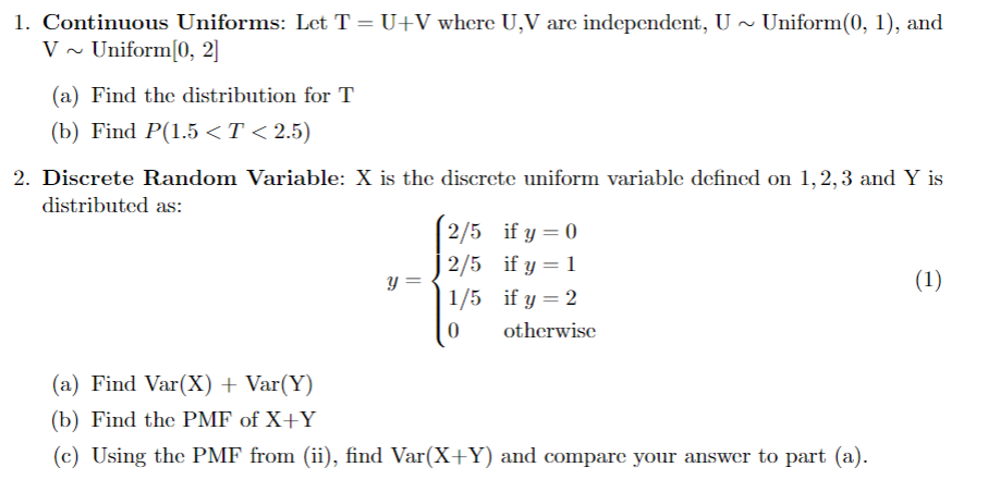Solved Answer the following thank youContinuous Uniforms: | Chegg.com