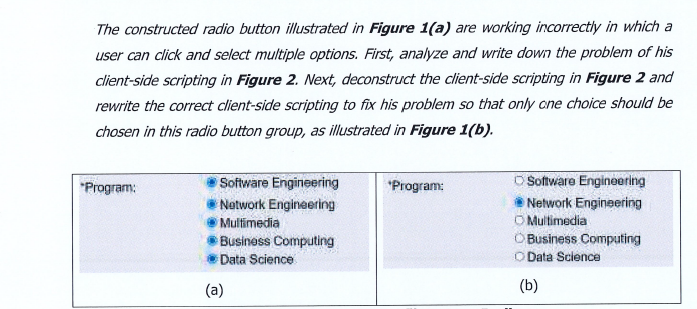 Solved The constructed radio button illustrated in Figure | Chegg.com