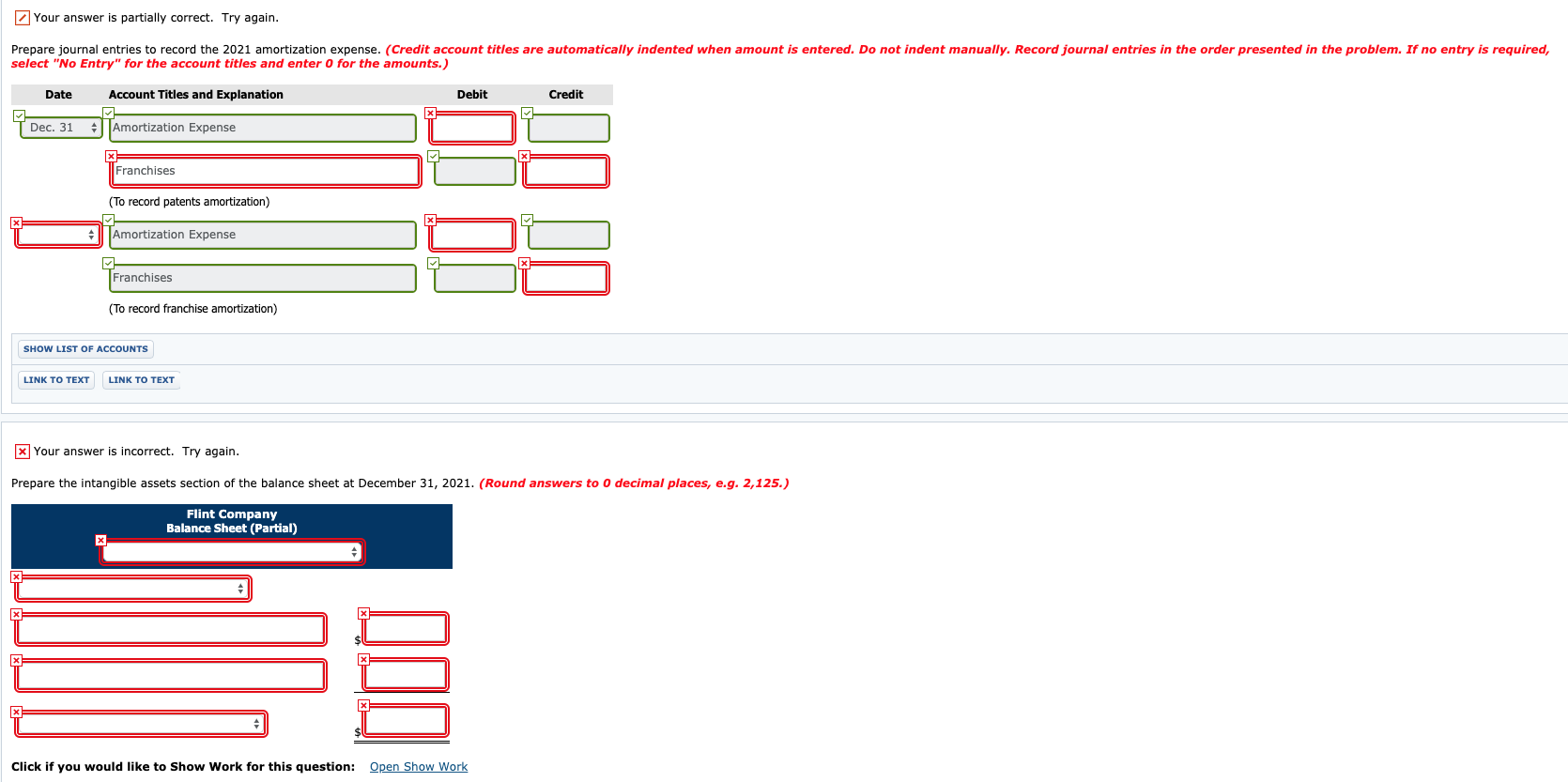 Solved Problem 10-07A a-c (Video) The intangible assets | Chegg.com