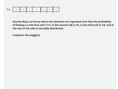 Solved Bus Assume Bag is an Array where the elements are | Chegg.com