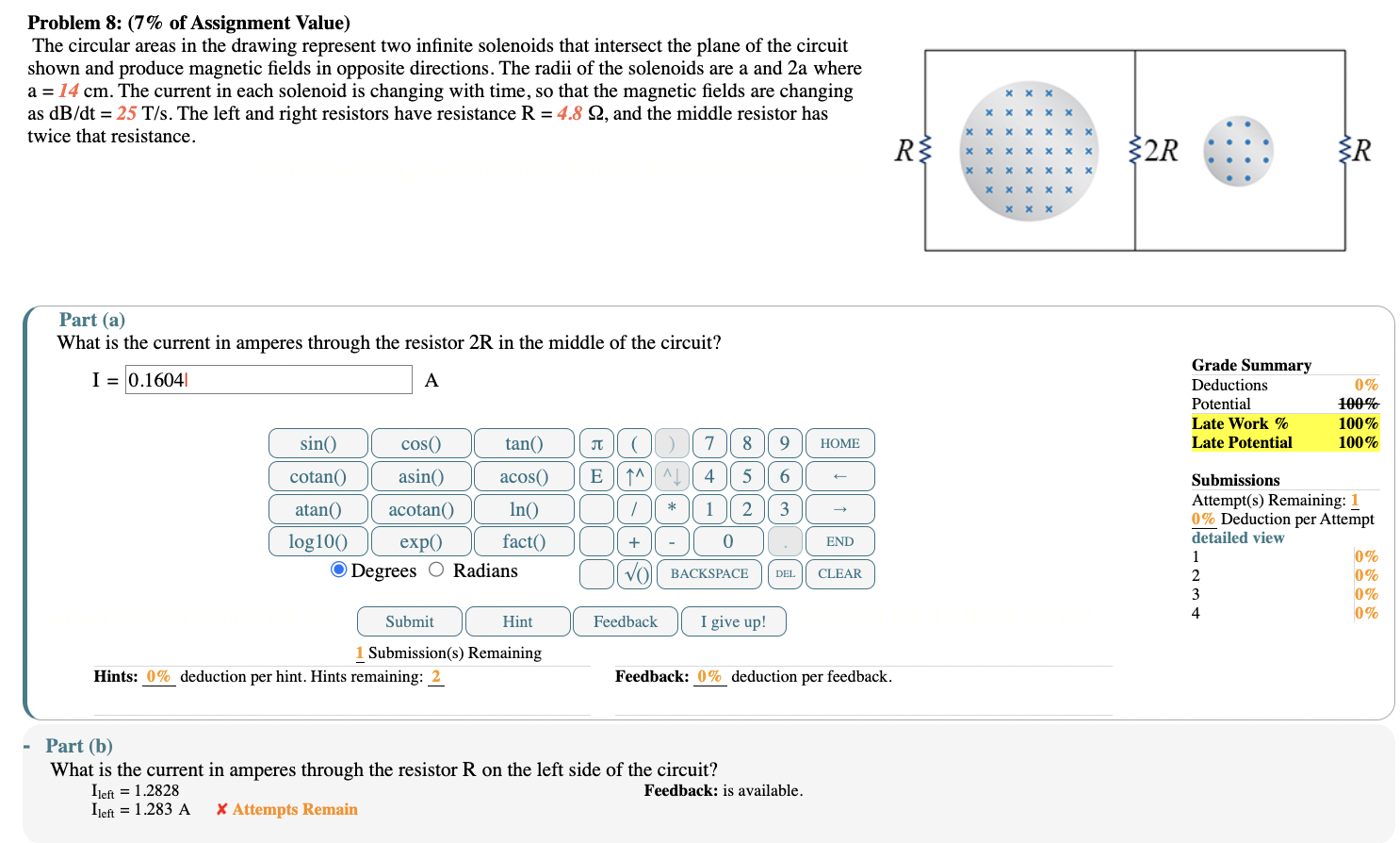 Solved Problem 8: (7\% ﻿of Assignment Value)The circular | Chegg.com