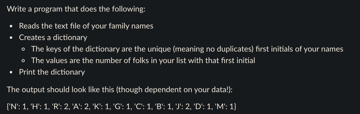 Solved 1. Create a text file with a list of 14 first names. | Chegg.com