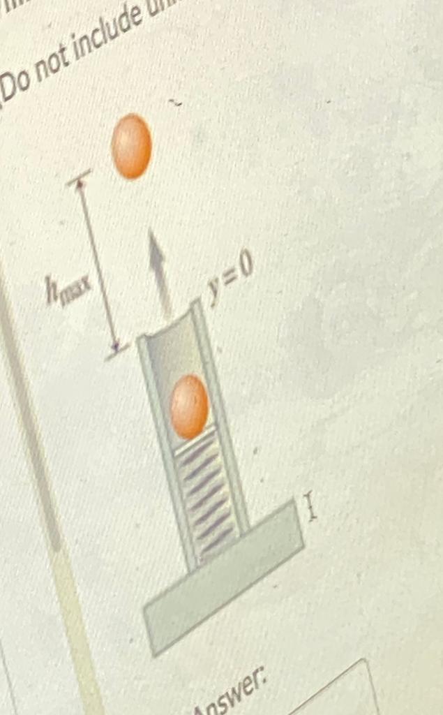Solved Figure below shows a spring-loaded toy gun used to | Chegg.com