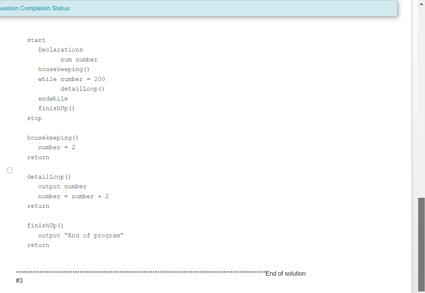 Solved Question Completion Status: QUESTION 1 75 points Save | Chegg.com