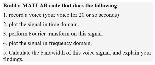 Solved Build a MATLAB code that does the following: 1. | Chegg.com