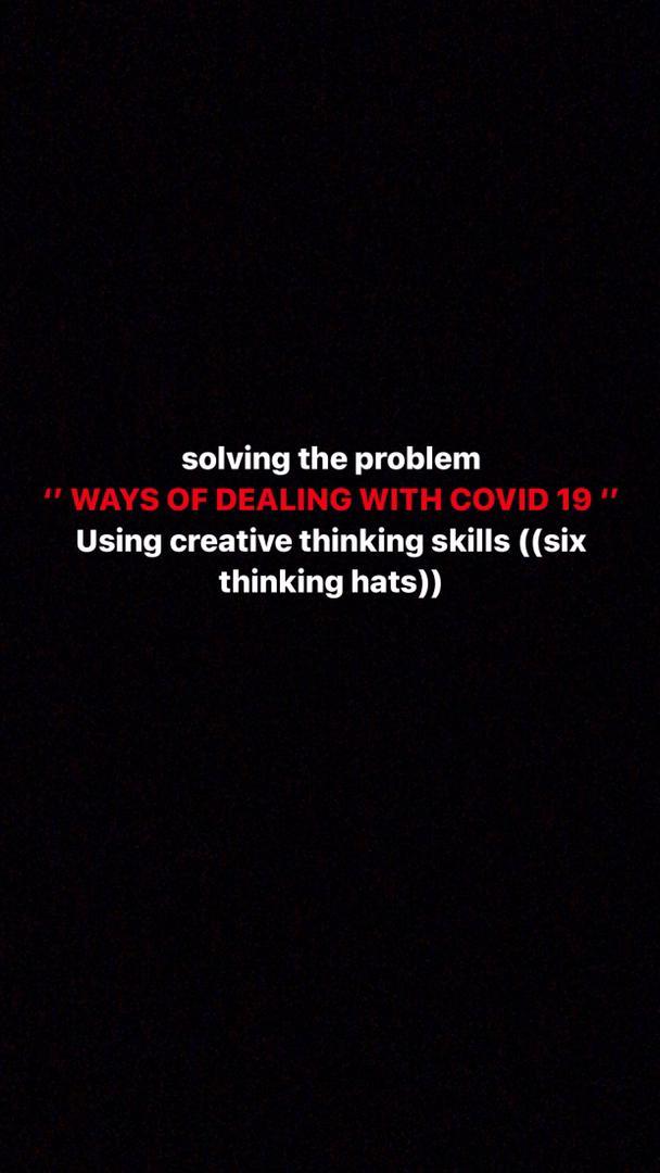 Solved solving the problem WAYS OF DEALING WITH COVID 19 | Chegg.com