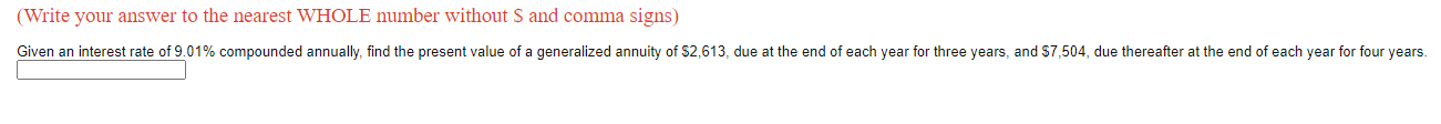 Solved (Write your answer to the nearest WHOLE number | Chegg.com