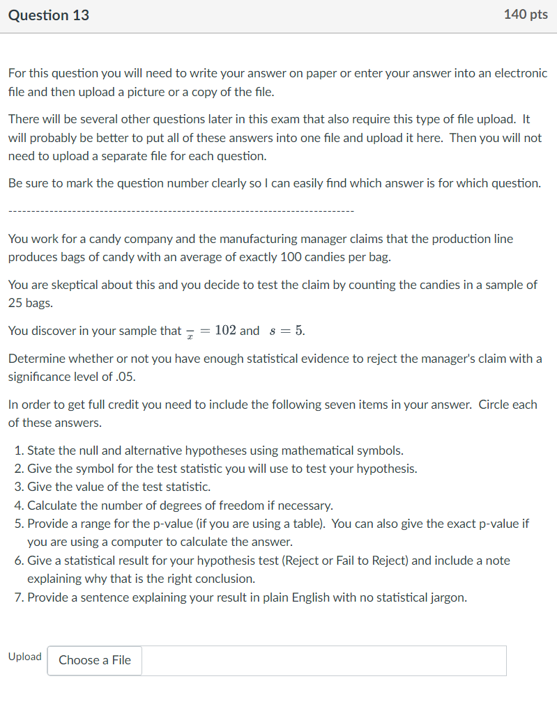 Solved For this question you will need to write your answer | Chegg.com