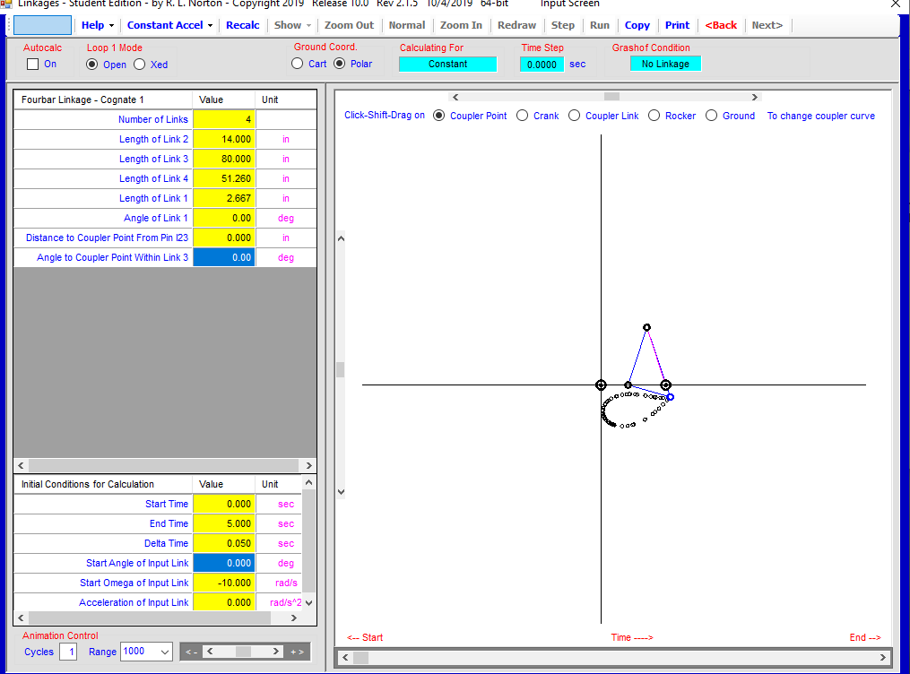 Just Use Linkages Program To Solve, Do Not Need Co... | Chegg.com