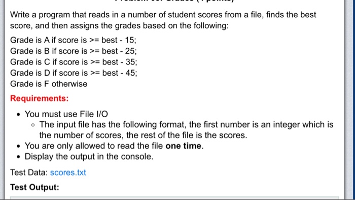 Solved Write a program that reads in a number of student | Chegg.com