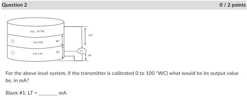 Solved Question 2 0/2 point For the above level system, if | Chegg.com