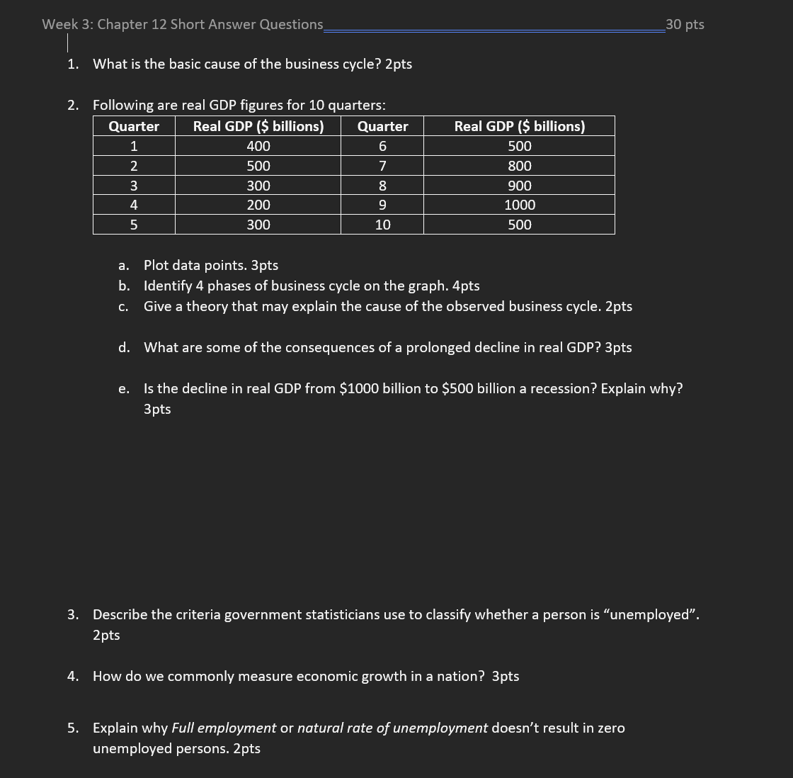 Solved Week 3: Chapter 12 ﻿Short Answer Questions1.What is | Chegg.com