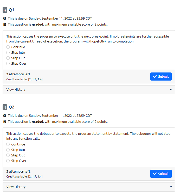Solved Q1 This is due on Sunday, September 11, 2022 at 23:59 | Chegg.com