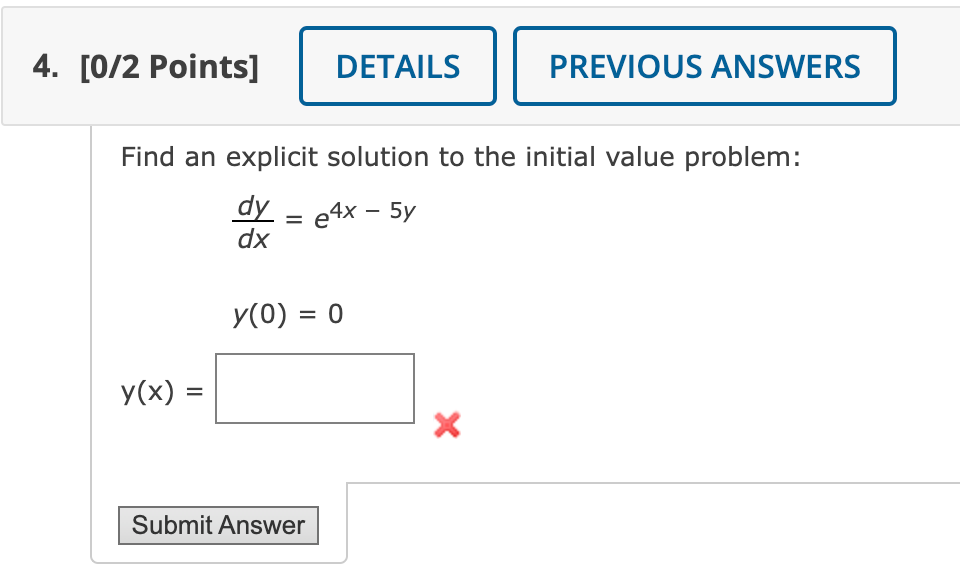 Solved Separated the variables and integrated, dont know | Chegg.com