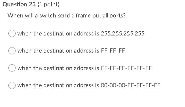 Solved How many valid host addresses (maximum) are available | Chegg.com