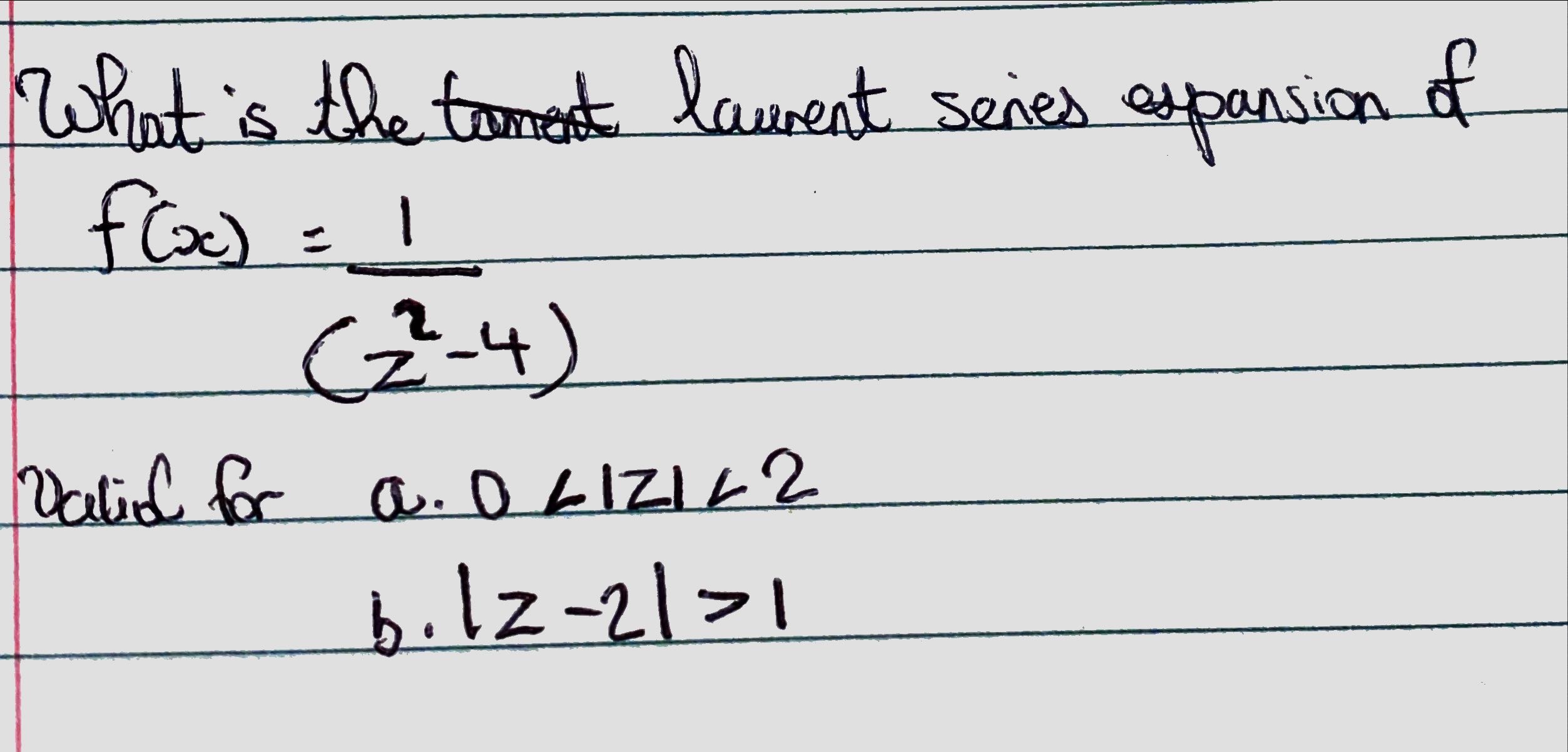 Complex Analysis Question | Chegg.com