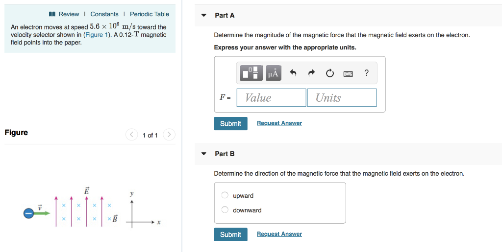 Solved ReviewI Constants Periodic Table Part A An electron | Chegg.com