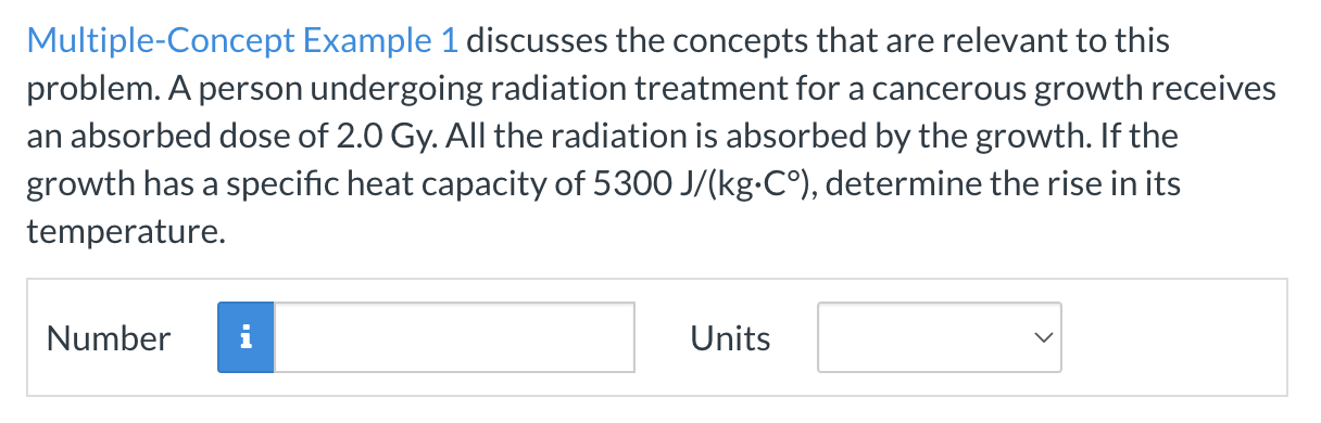 Solved Multiple-Concept Example 1 discusses the concepts | Chegg.com