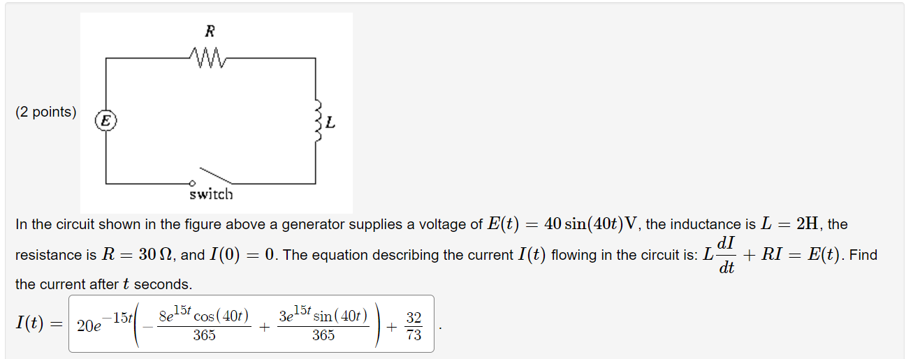 Solved In the circuit shown in the figure above a generator | Chegg.com