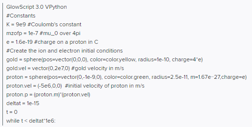 Solved The VPython code below calculates the electric and | Chegg.com