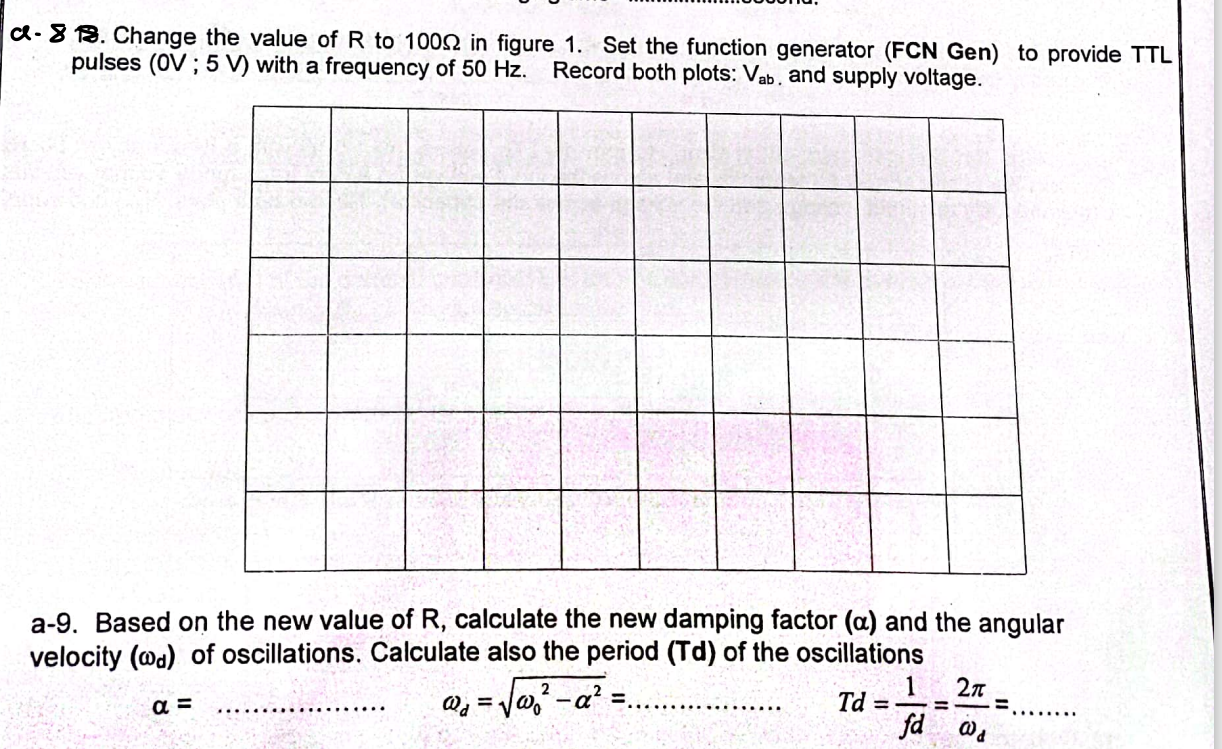 Solved Connect the circuit shown in Figure 1. a−3. Based on | Chegg.com