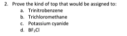 Solved 2. Prove the kind of top that would be assigned to: | Chegg.com