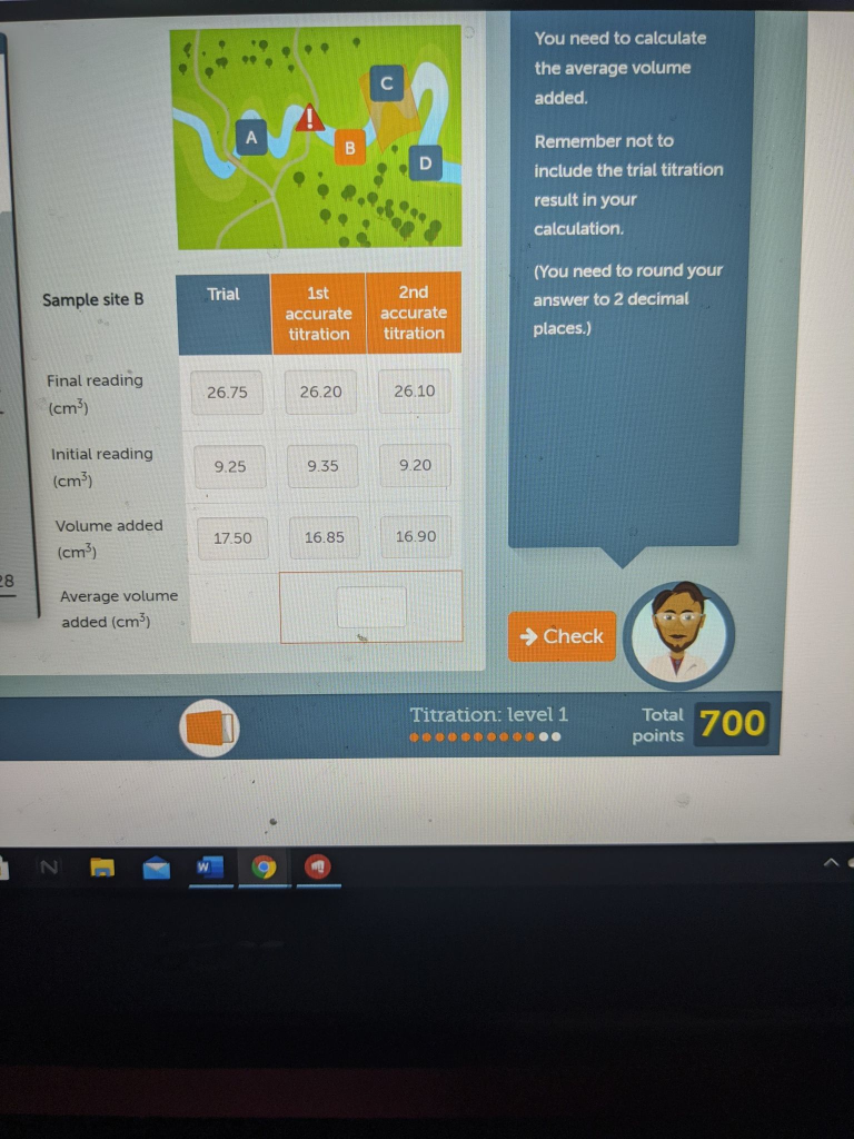 Solved You need to calculate the average volume added. C A D | Chegg.com
