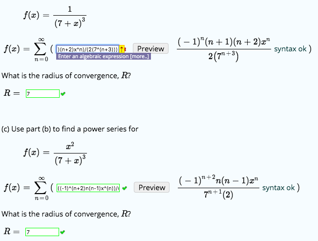 Solved Use differentiation to find a power series | Chegg.com