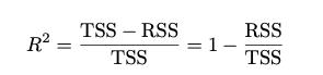 Solved I have a question about this formula. Why is TSS the | Chegg.com