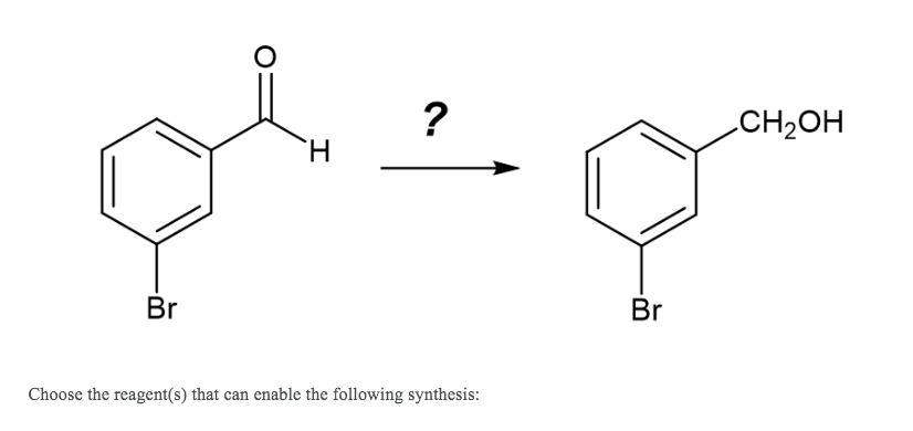 Solved ? CH2OH I Br Br Choose the reagent(s) that can enable | Chegg.com
