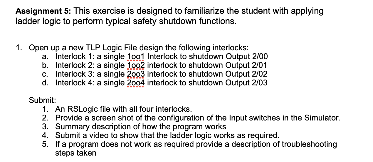 Solved Assignment 5: This exercise is designed to | Chegg.com