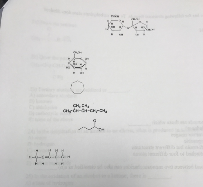Solved CH3 3) What is the name of CH3-C-CH2-CH3? CH3 A) | Chegg.com