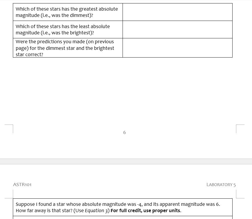 Look at the stars in Table 1. Which of these stars do | Chegg.com