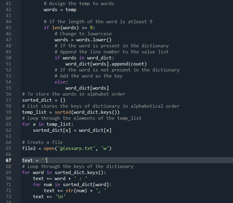 # Open the file # Using readlines( ) # Change the | Chegg.com