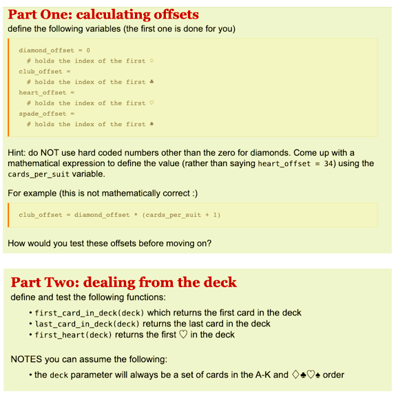Solved Part One: calculating offsets define the following | Chegg.com