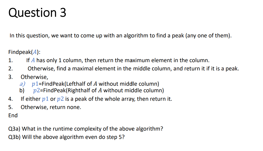 Solved Question 3In this question, we want to come up with | Chegg.com