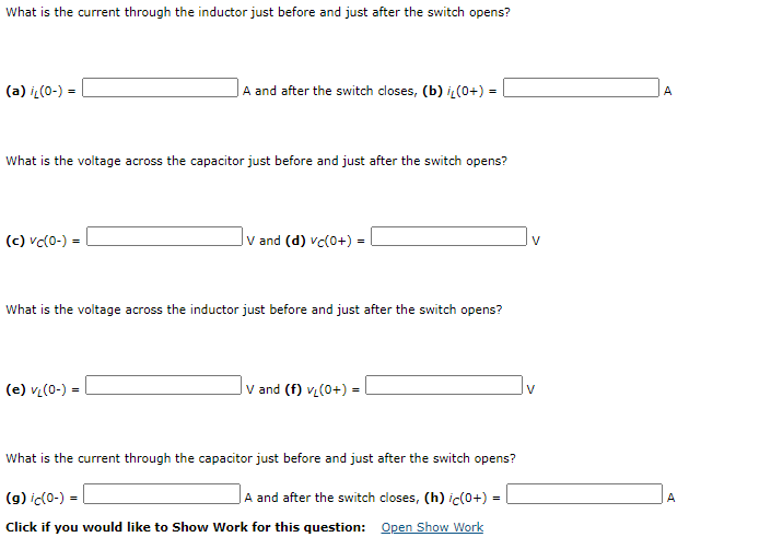 Solved Problem 9.5-2 (Multistep) Part 1: Initial conditions. | Chegg.com