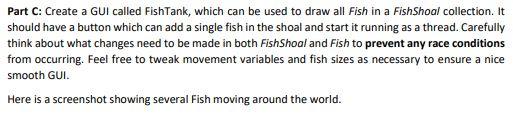 Question 1) -- Fish Tank (20 marks) Part A: Using the | Chegg.com