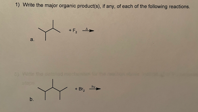 Solved Write the major organic product(s), if any, of each | Chegg.com Solved Write the major organic product(s), if any, of each | Chegg.com