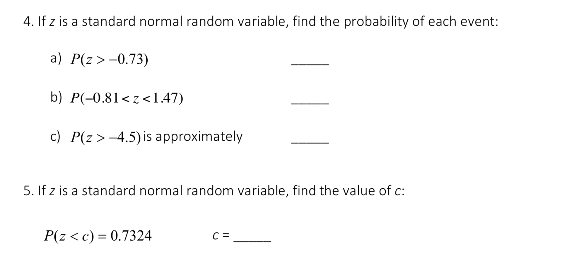 solved-4-if-z-is-a-standard-normal-random-variable-find-chegg