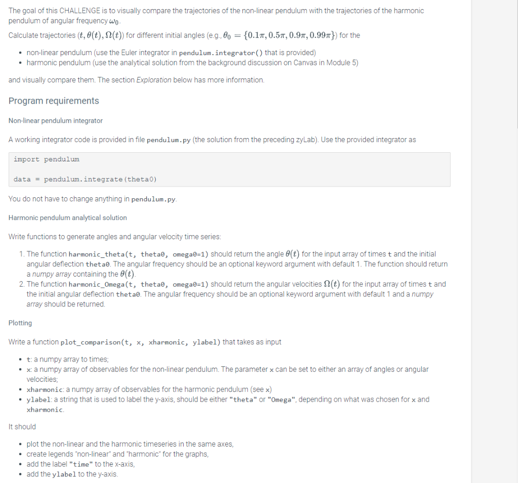 Solved The goal of this CHALLENGE is to visually compare the | Chegg.com