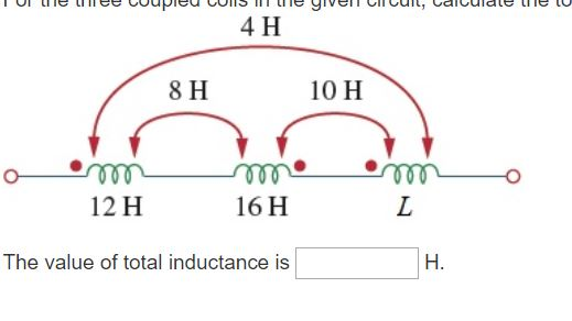 Solved For the three coupled coils in the given circuit, | Chegg.com