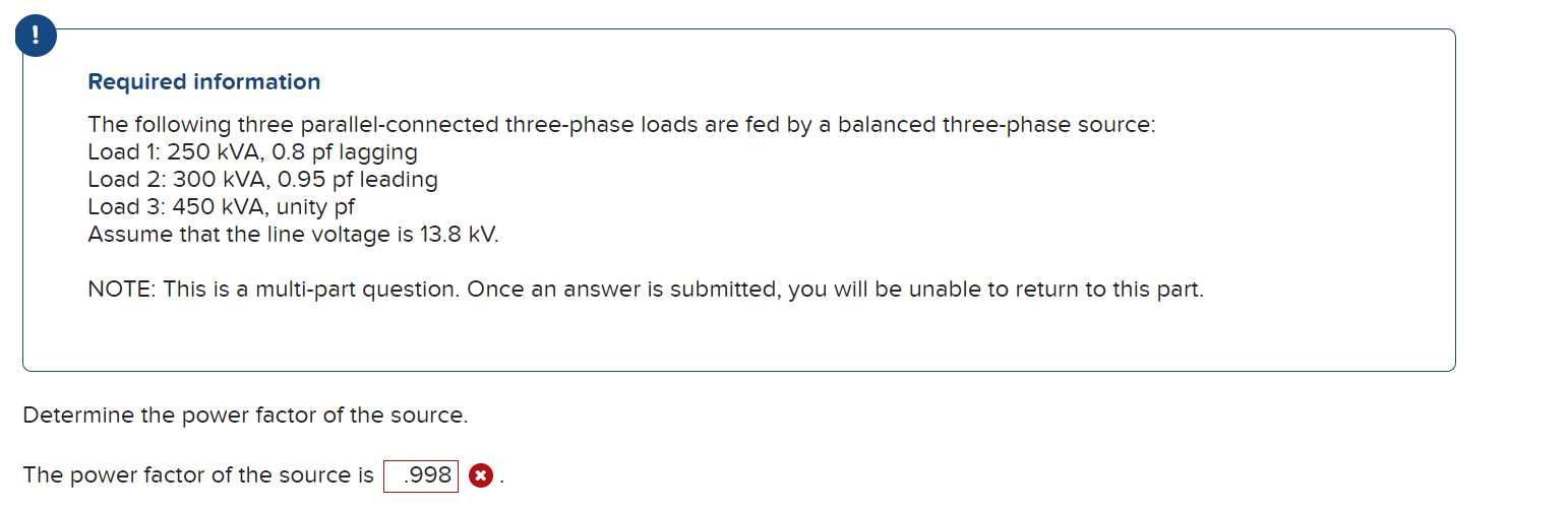 Solved !Required informationThe following three | Chegg.com