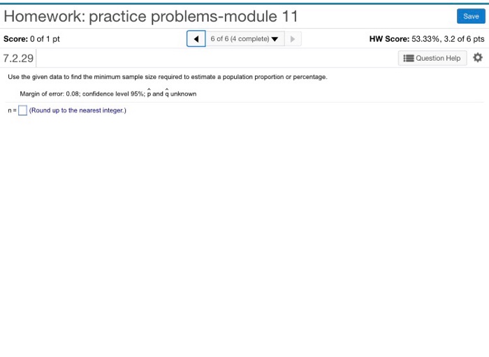 Solved Homework Practice Problems Module 11 Score 0 Of 1